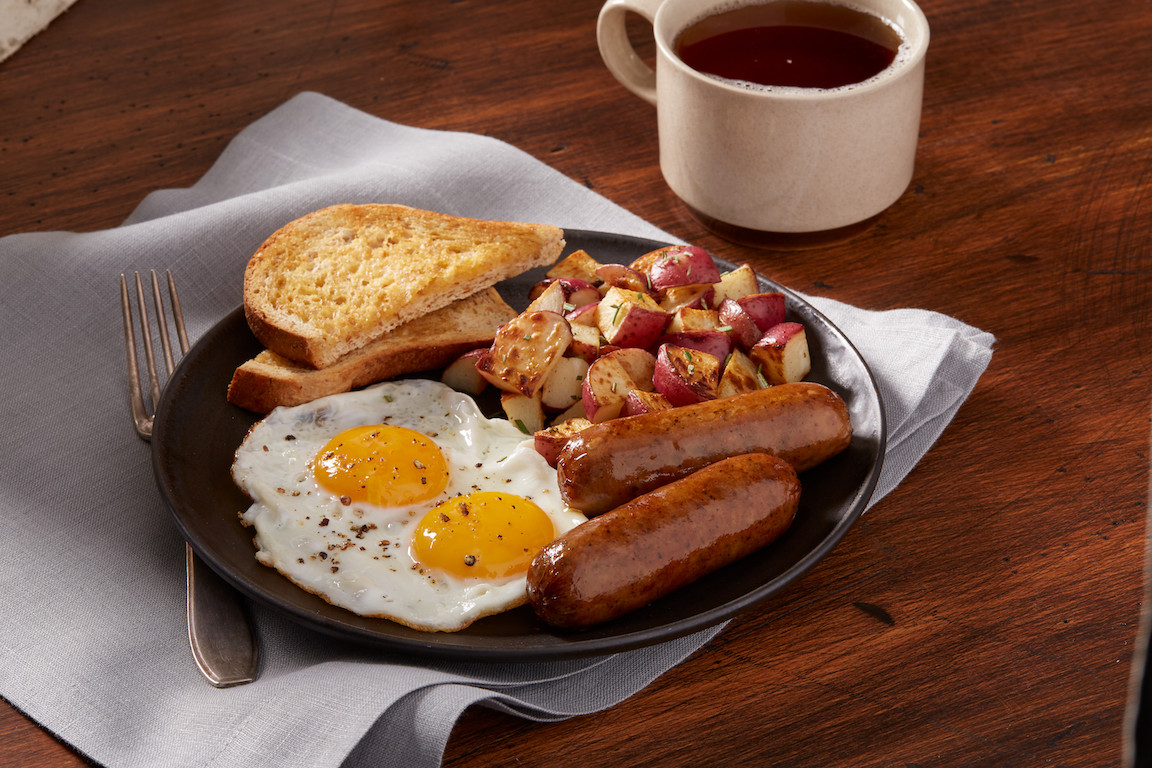 Classic Breakfast Diner Plate - Johnsonville - Foodservice